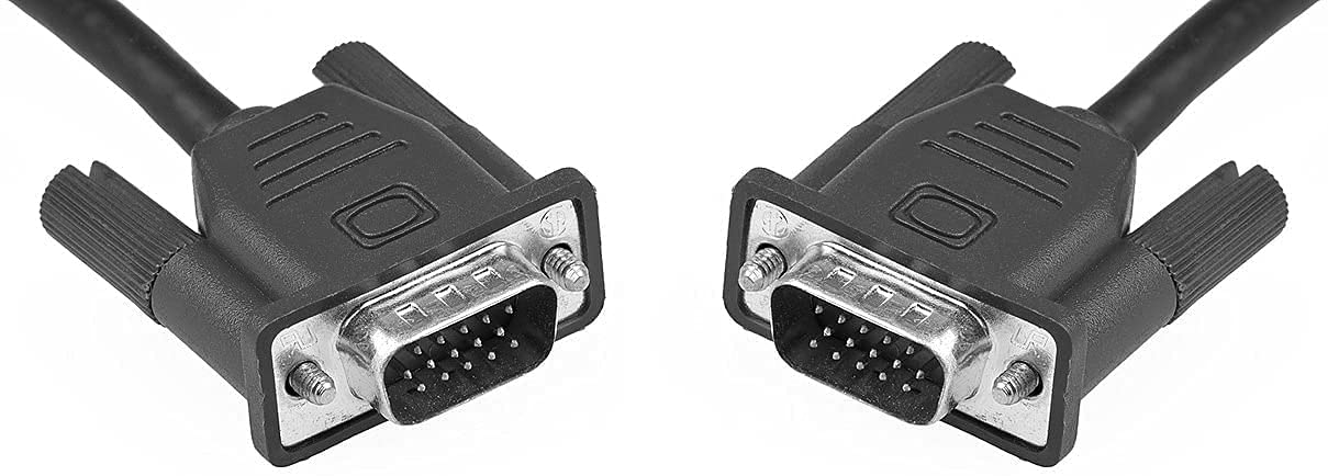 Buy 0.5m (50 cm) VGA Cable for PC Monitor/CRT displays/TVs (Male to ...