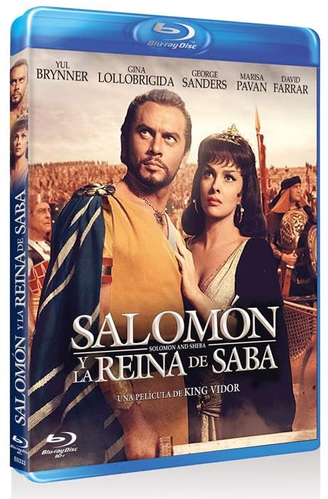 Salomon y la reina de Saba BdR (Solomon and Sheba) [Blu-ray]: Amazon.es ...