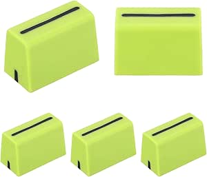 MECCANIXITY Universal Fader Knobs, Green Mixer Fader Caps Slider ...