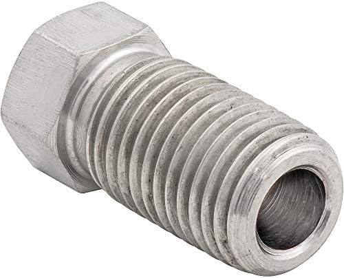Brake Lines Stainless Steel 3/16 Bubble Flare Nuts 10-Pack 3/16 Brake ...