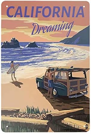 Amazon.com : Swono Surf Boards Tin Signs,Surf Wear Rental Welcome ...