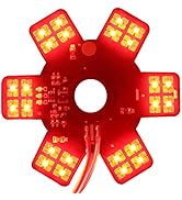 Amazon.com: BOLANTON Air Cleaner LED Light 5" Truck Decorative Hex ...