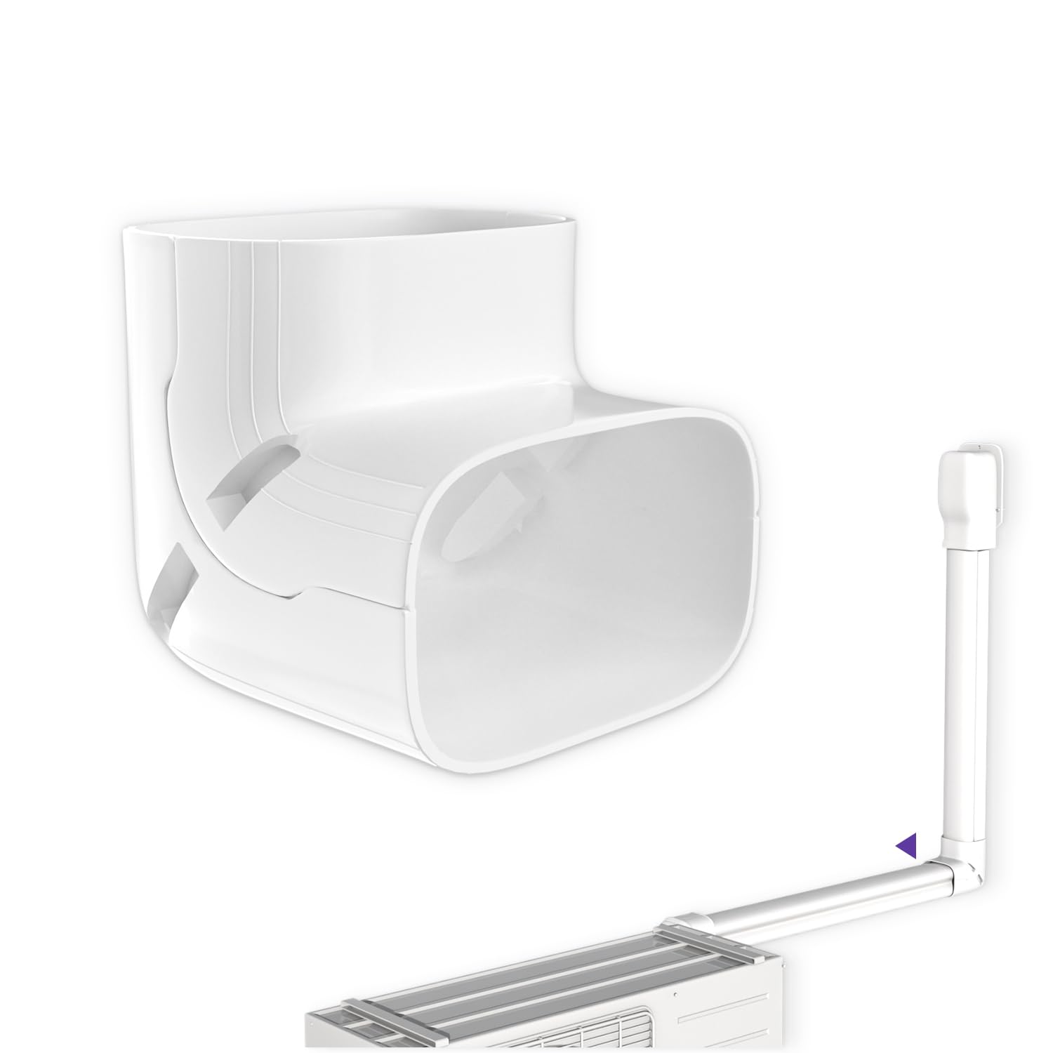 Snapklik.com : 5 Width Vertical Elbow, Mini-Split Line Set Cover ...