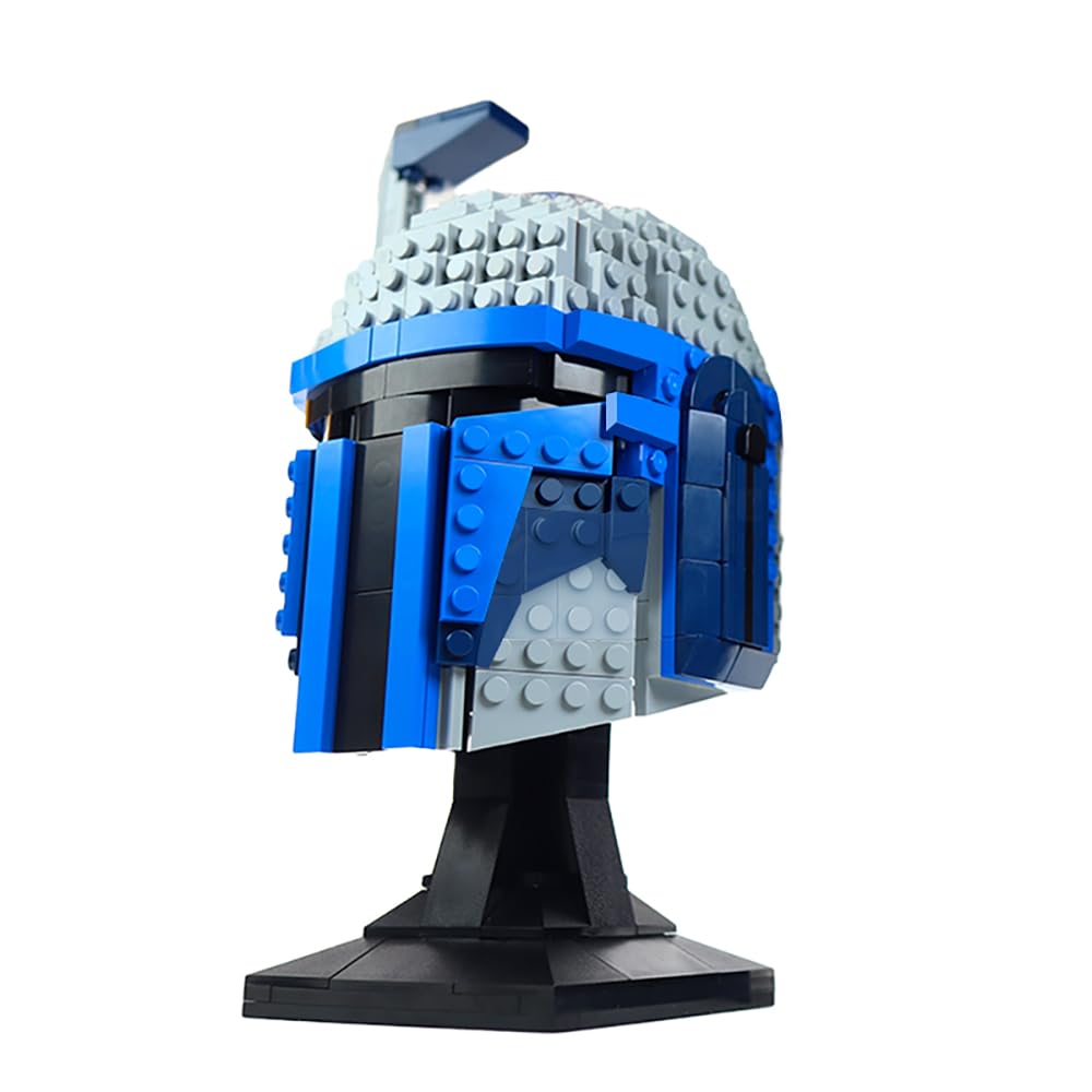 Amazon.com: Space Wars Helmet Series Building Blocks Set, Jango Fett ...
