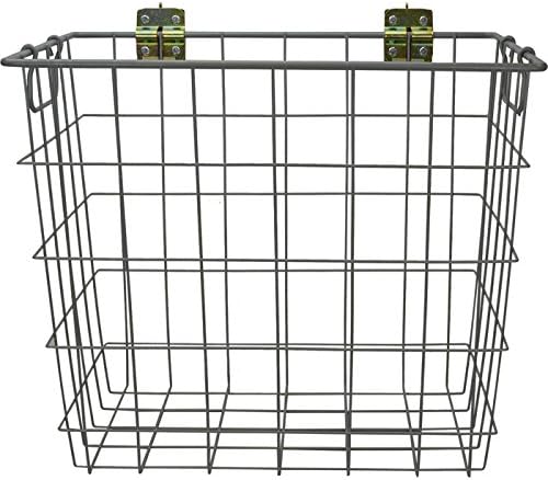 CargoSmart Large Wire Track Basket - 20in.W x 12in.D x 18in.H, Coated ...