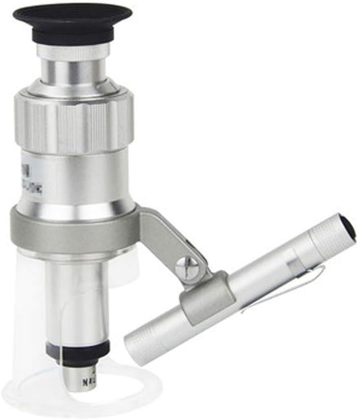 Amazon.com: NOALED 100 Times Glass HD with Scale Hundred Times Mirror ...