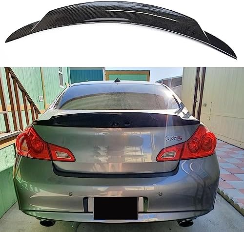Amazon.com: Carbon Fiber Duckbill Rear Trunk Spoiler JC Wing for 2007 ...