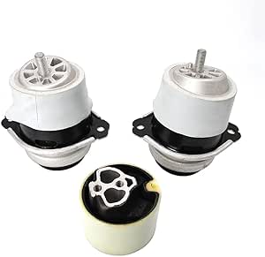 Amazon.com: ASTAMOTOR 3Pcs Engine Motor & Trans Mount Set Fits for Audi Q7 Volkswagen Touareg ...