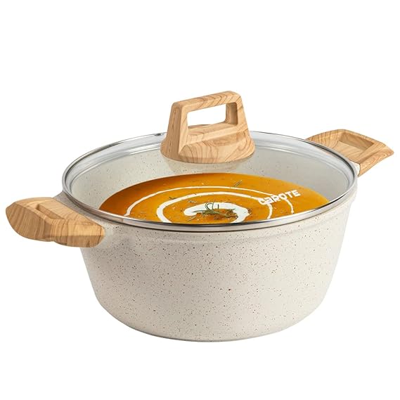 Buy Carote Non Stick Kadai, Granite Sauce Pot, Induction&Gas Handi ...