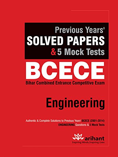 Previous Years' Solved Papers & 5 Mock Tests of Bcece Engineering ...