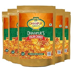 Dhampure Speciality Palm Candy Tal Mishri, 750G (150Gx5) | Palm Candy Sugar Crystals | Panam ...
