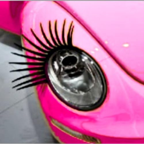 iBoutique® Premium Car Headlight Carlashes (Pair of Eyelashes ...