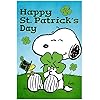 Amazon.com : Flagology.com, PEANUTS®, PEANUTS® Four Leaf Clover Snoopy ...