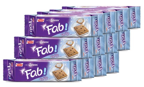 Amazon.com: Parle, Fab! Cookies, Vanilla Pack, 3.94 oz. Each (Pack of 12)