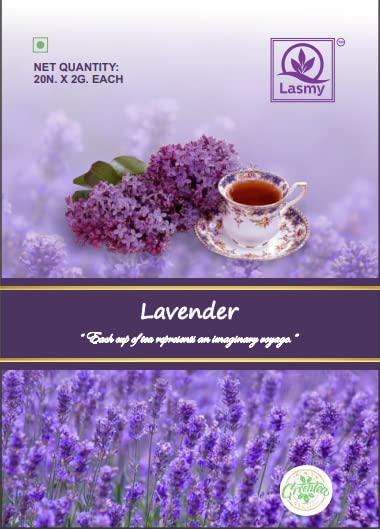 Lasmy Lavender Tea (20 Tea bags, 40g) : Amazon.in: Grocery & Gourmet Foods