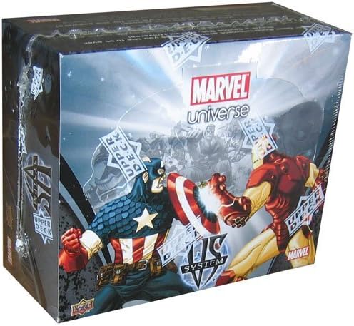 Amazon.com: Marvel VS System Trading Card Game Marvel Universe Booster ...