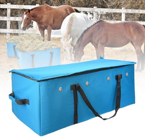 Amazon.com: HDYEGY Hay Bale Storage Bag,Heavy Duty 1200D Oxford Fabric ...