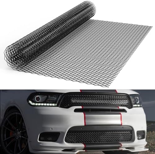 Amazon.com: AggAuto Universal 40"x13" Car Grill Mesh - 100x33cm ...