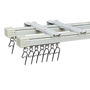 Buy GREEN DECOR Aluminum M-Track Channel Double Track for Window/Door ...