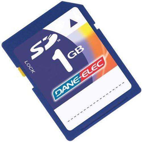 Amazon.com: DANE-ELEC Dane-Elec 1 GB Secure Digital Memory Card DA ...