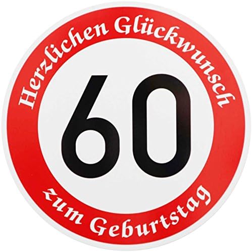 Original Verkehrszeichen 60 KM/H Schild Nr. 274-60 RAL StVO ...