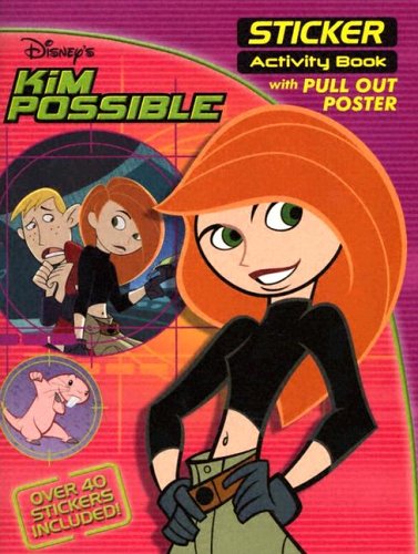 Kim Possible Sticker Book With Poster: 9781593944438: Books - Amazon.ca