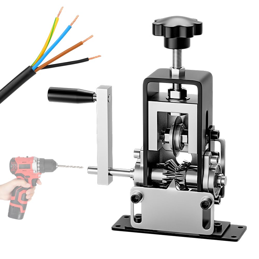 Manual Wire Stripping Machine, Afenau Cable Stripper Machine with Hand ...