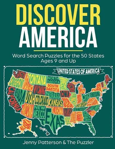 Discover America: Word Search Puzzles for the 50 States: Fun Word ...