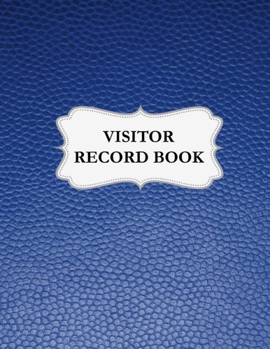 Buy Visitor Record Book: Visitor Record Log Book / Visitor Entry ...