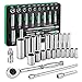 Amazon.com: SK 1/4" Drive Socket Set with 160-P Ratchet, 24-Piece, SAE ...