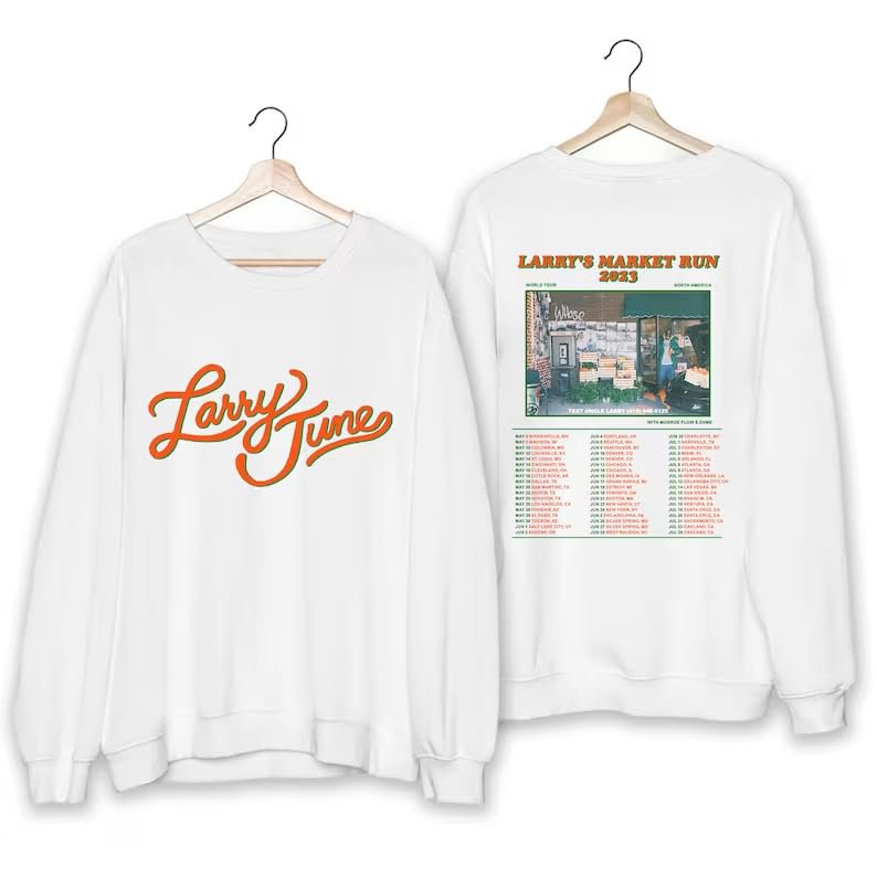 Larry June Fan Shirt, Larry's Market Run 2023 World Tour Shirt, Larry ...