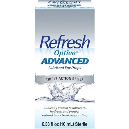 Amazon.com: Refresh Optive Lubricant Eye Drops, Preservative-Free, 0.01 ...