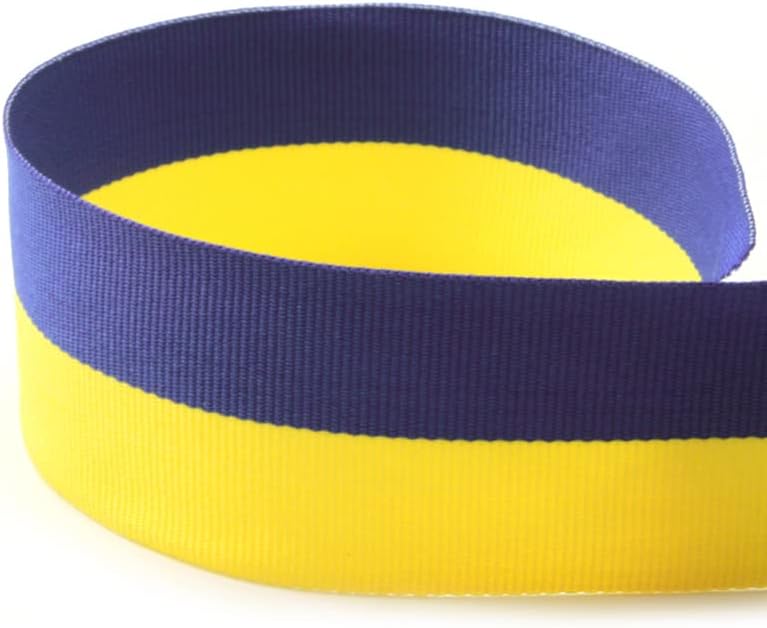 Amazon.com: USA Made 3/8" Thin Blue Line Striped Grosgrain Ribbon ...