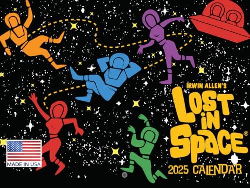 Amazon.com: Lost In Space Calendar 2025 Classic Sci-Fi TV Show Monthly Wall Calender 12 Month ...