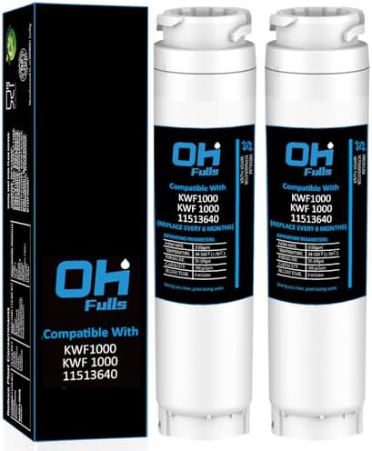 KWF1000 Refrigerator Water Filter, Compatible with Miele 11513640 KWF ...