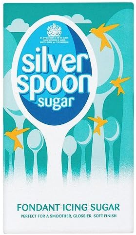 Silver Spoon Fondant Icing Powder, 500g : Amazon.co.uk: Grocery