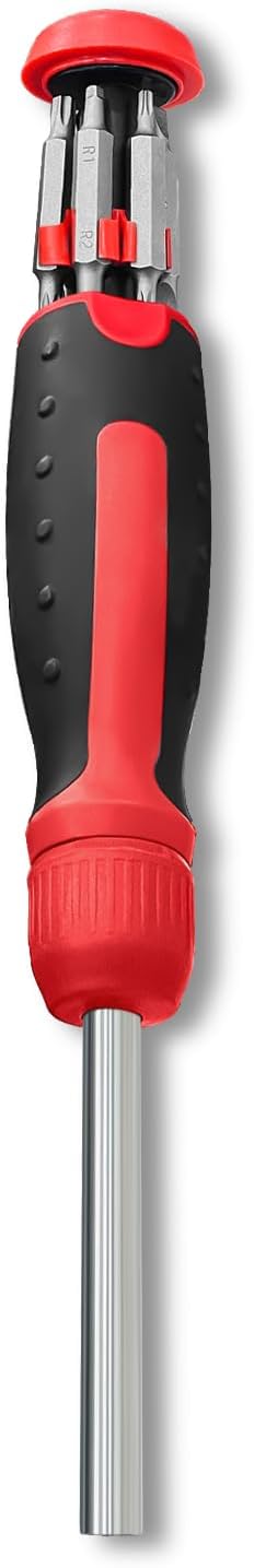 Amazon.com: 13-in-1 Ratcheting Screwdriver | Multi-Bit Storage ...