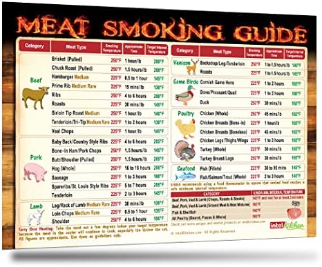 Amazon.com: Bear Paws - New Magnetic Meat Temperature Guide - Smoking ...