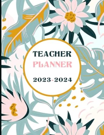 Amazon.com: Teacher Planner 2023-2024: Large Weekly and Monthly Teacher ...