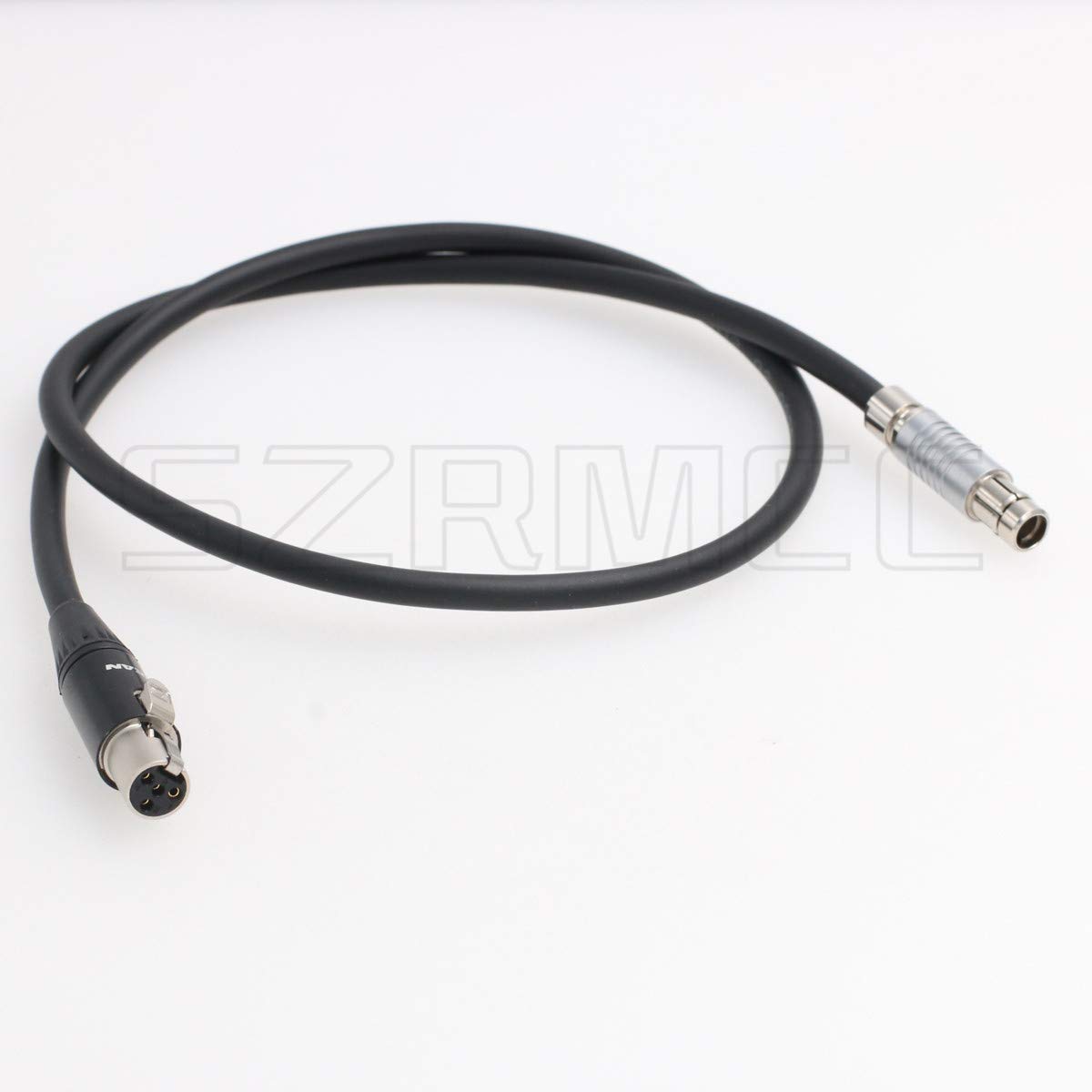Buy SZRMCC Fischer 3 Pin Male to Mini XLR 4 Pin Female Power Cable for ...