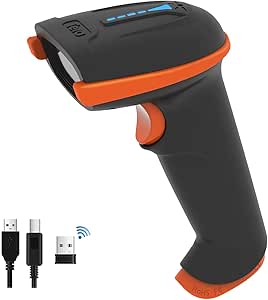 Tera Barcode Scanner 2D Wireless Wired with Battery Level Indicator 1D ...