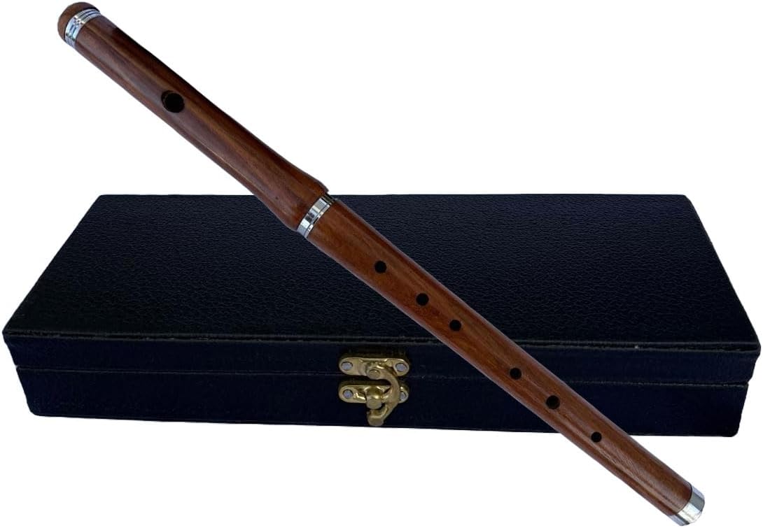 Amazon.com: New Marching Band Bb Flute Natural Color with Hard Case 2 ...