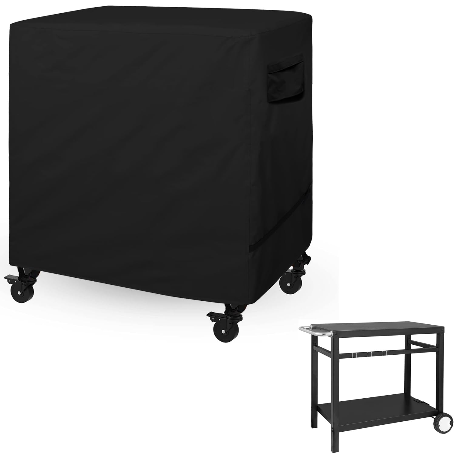 Amazon.com : WOMACO Outdoor Dining Cart Cover, Waterproof Prep Table ...