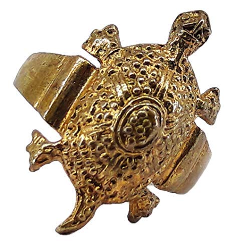 Shruthi Traders Panchaloham/Panchadhatu Ring of Tortoise for Men and ...