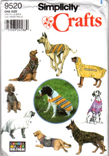 Amazon.com: Simplicity Sewing Pattern 9520 Crafts, One Size : Arts ...