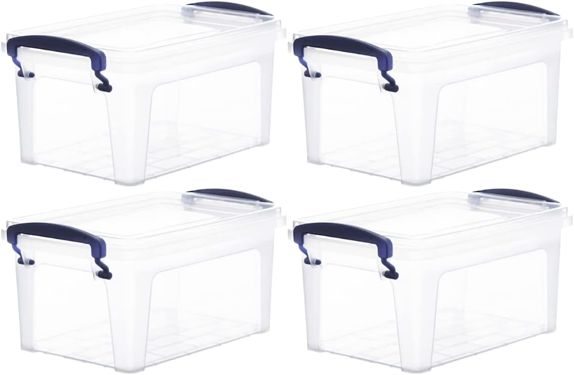 Amazon.com - Sterilite 32 Quart Clear Plastic Stacking Storage ...