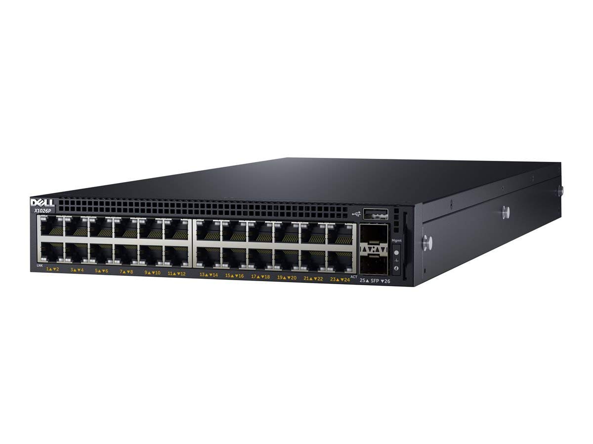 Amazon.com: Dell Networking X1026 24P 1GbE 2P SFP Managed Switch [Non ...