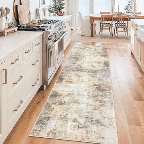 Amazon.com: KUTA Vintage Washable Kitchen Runner 3x8, Kitchen Runners ...