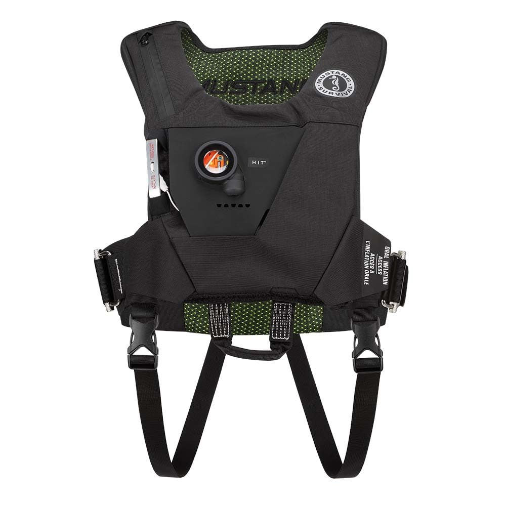Amazon.com : Mustang EP 38 Ocean Racing Hydrostatic Inflatable Vest ...