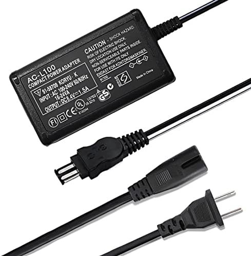 Amazon.com : Gonine for Sony Handycam Camcorder Charger, AC-L100 Power Adapter for Sony CCD ...